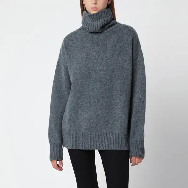 Extreme Cashmere Cashmere Turtleneck Sweater - Grey