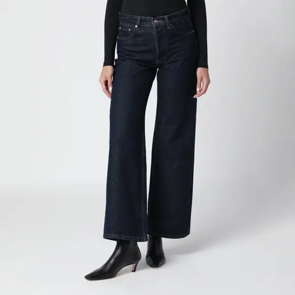 ANINE BING Dark Hugh Jeans - Blue