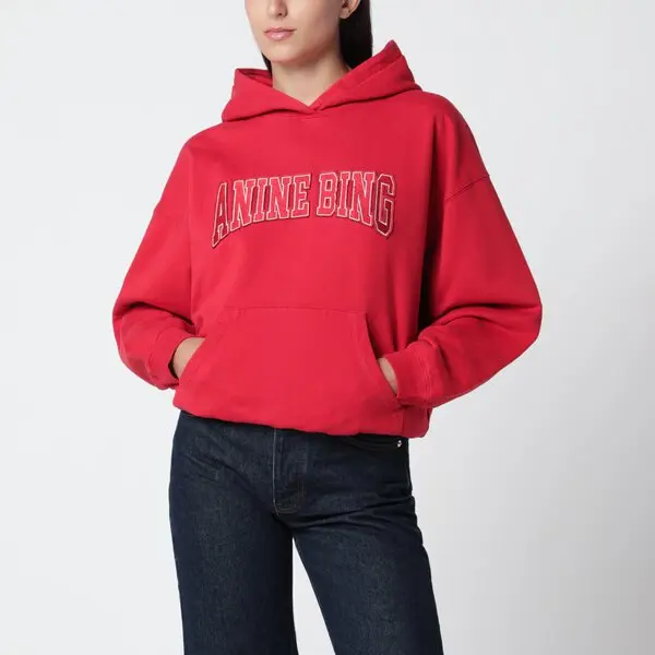 ANINE BING Harvey Cotton Hoodie