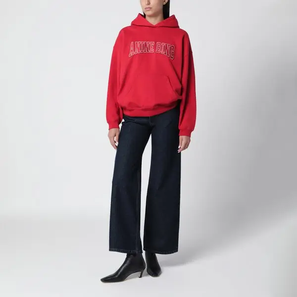 ANINE BING Harvey Cotton Hoodie