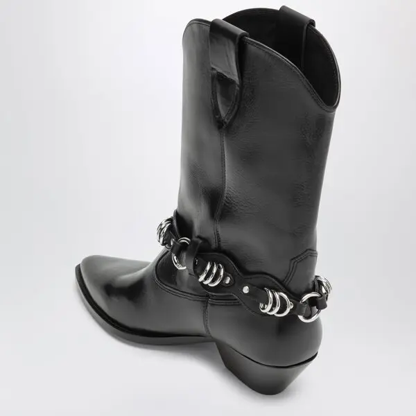 Isabel Marant Étoile Duerto Calfskin Boots - Black