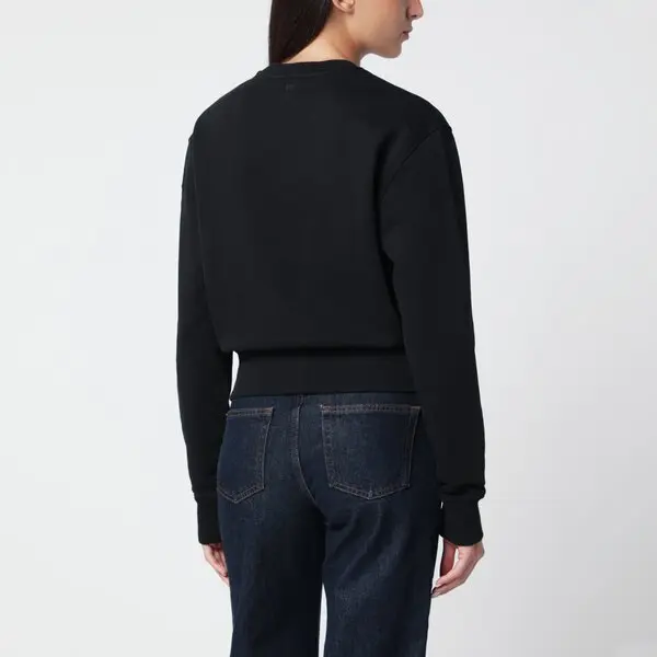 AMI Paris De Coeur Crew-neck Sweatshirt