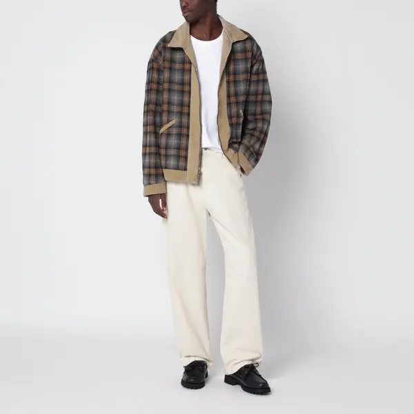 GOLDEN GOOSE Reversible Cotton Jacket - Beige