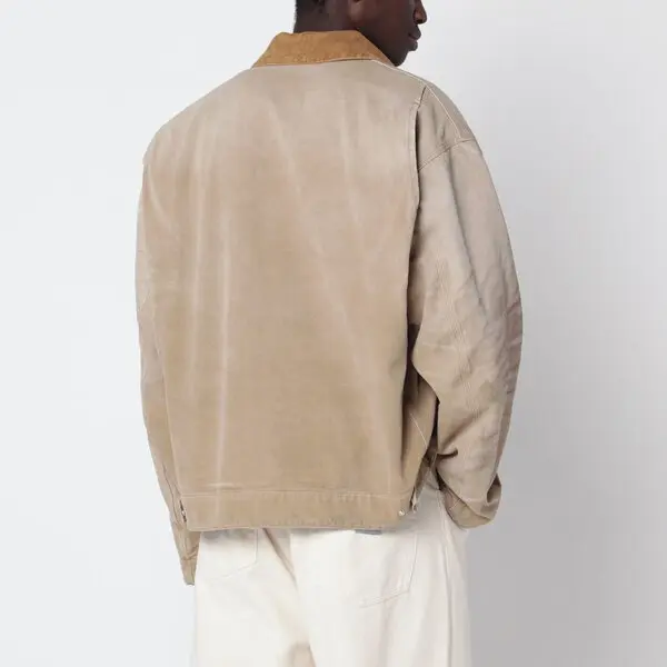 GOLDEN GOOSE Reversible Cotton Jacket - Beige