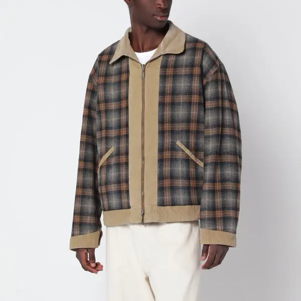 GOLDEN GOOSE Reversible Cotton Jacket - Beige