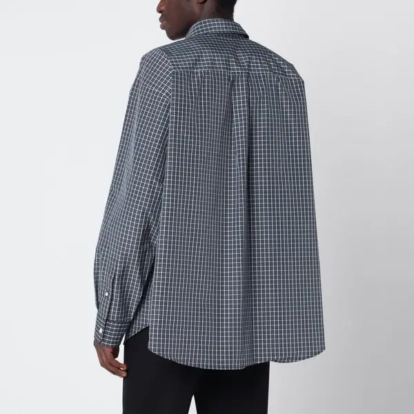 Loewe And White Technical Cotton Shirt - Black