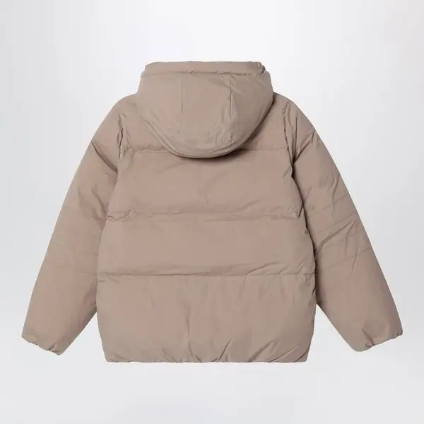 K-WAY P. Le Vrai 4.0 Aurele Heavy Warm Jacket In Taupe - Beige