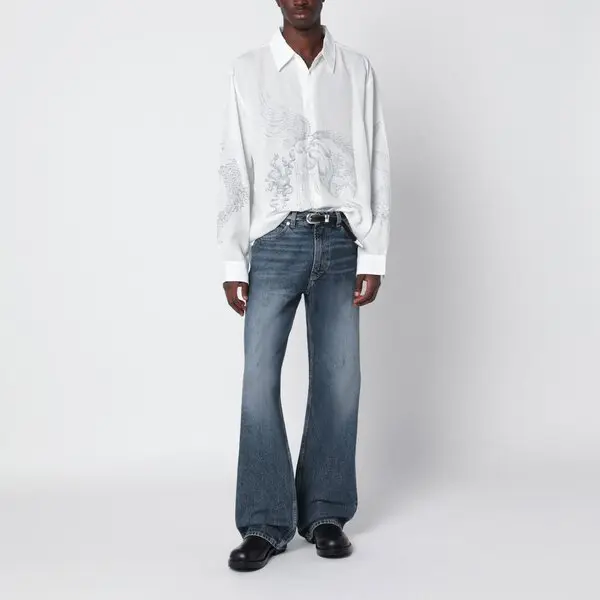 Our Legacy Beyond Shirt In Printed Lyocell