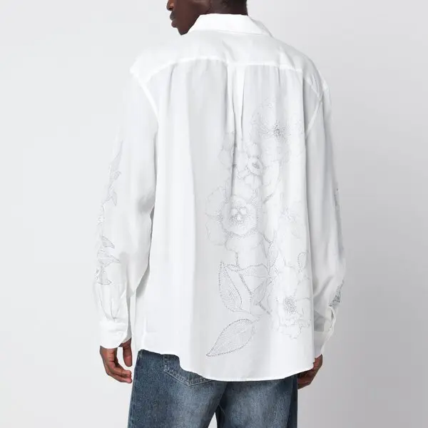 Our Legacy Beyond Shirt In Printed Lyocell