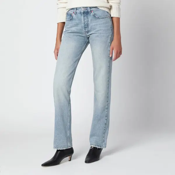 Isabel Marant Étoile Daya Vintage-effect Cotton Jeans