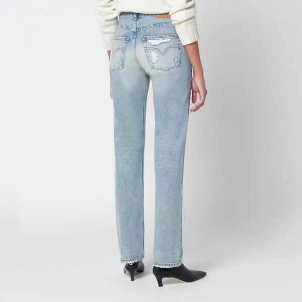 Isabel Marant Étoile Daya Vintage-effect Cotton Jeans