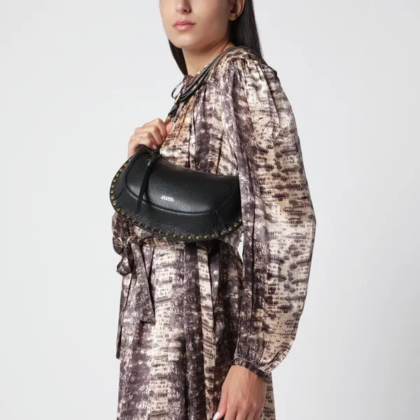 Isabel Marant Étoile Oskan Moon Leather Shoulder Bag