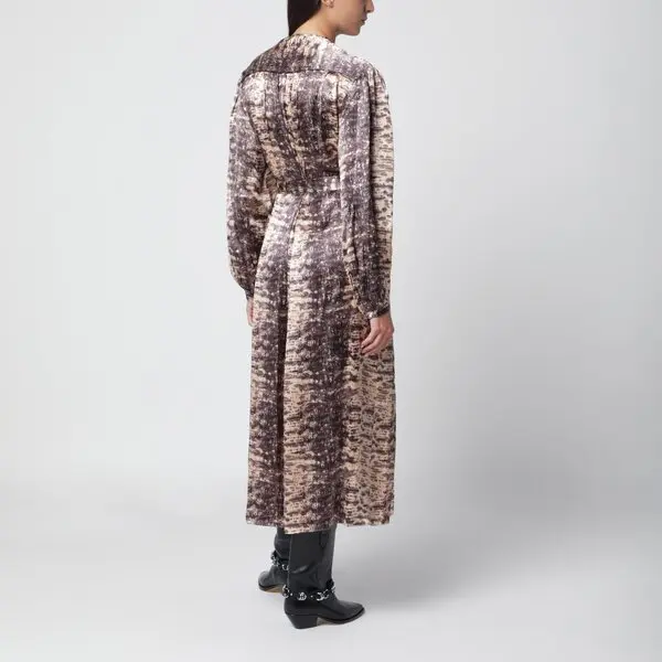 Isabel Marant Étoile Silk Midi Dress With Belt