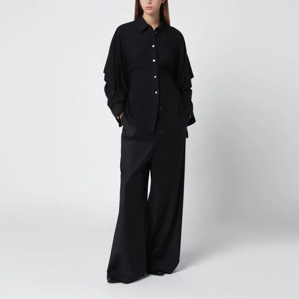 MAISON MARGIELA Asymmetric Layered Shirt