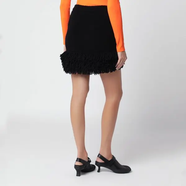 Loewe Short Wool Blend Skirt
