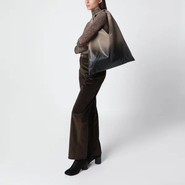 MAISON MARGIELA Brown Japanese Shoulder Bag With Gradient Effect