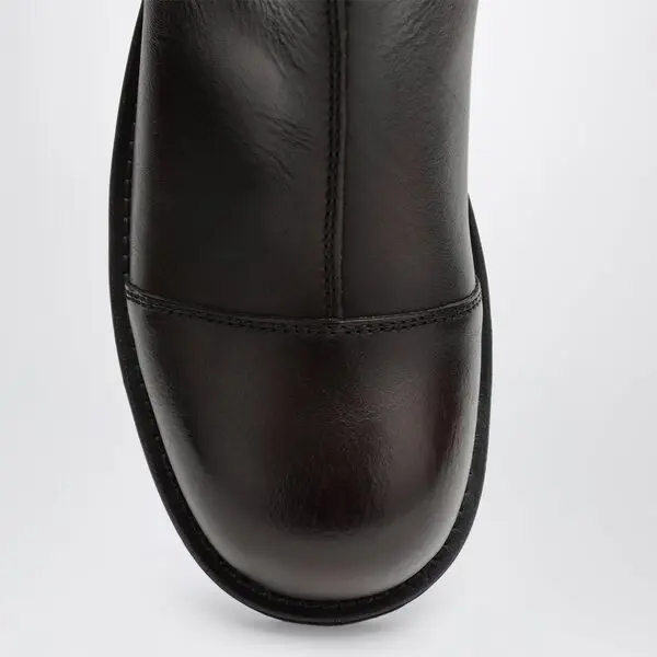 MAISON MARGIELA Chelsea Boots In Brushed Leather