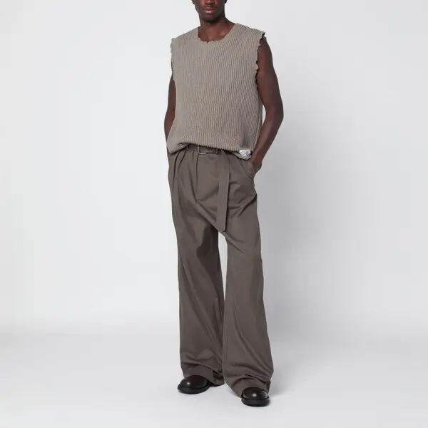MAISON MARGIELA Ribbed Wool-blend Vest