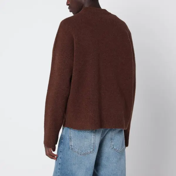 AMI Paris De Coeur Wool Sweater