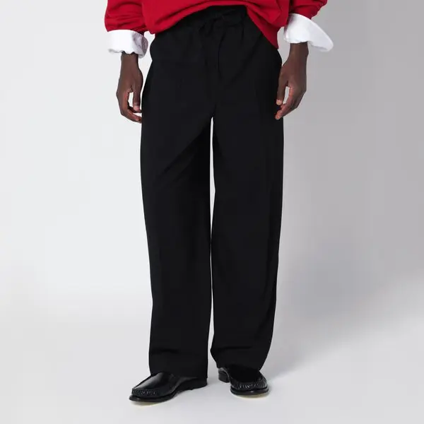 AMI Paris Virgin Wool Trousers
