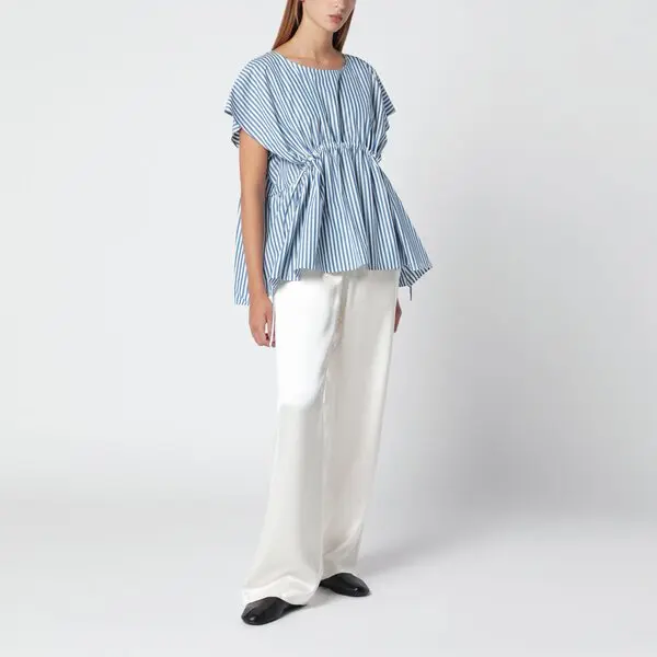 Max Mara Blueette Cotton Poplin Blouse