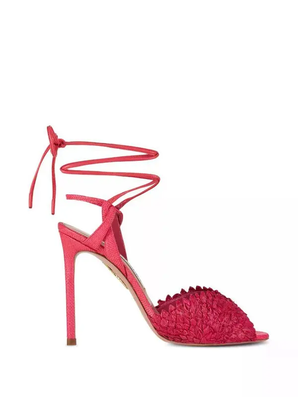 AQUAZZURA Rio Flirt Sandals 105 - Pink