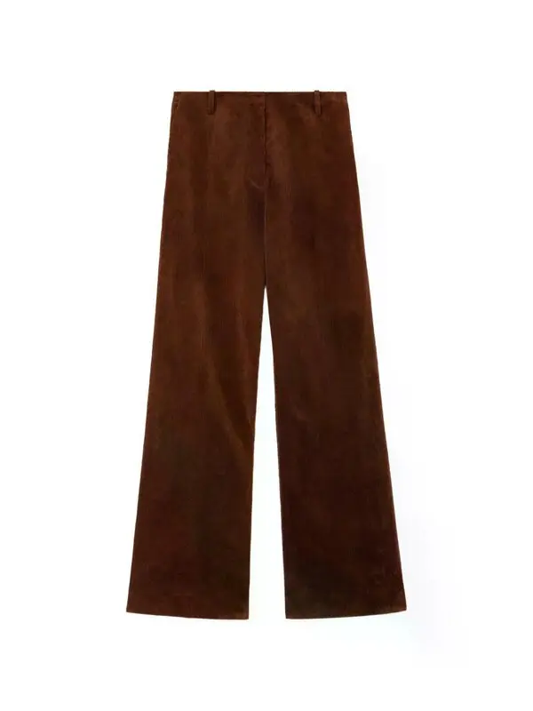 GANNI Trousers In Corduroy