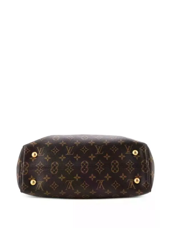 LOUIS VUITTON Venus Handbag Monogram Canvas And Leather Satchel - Red