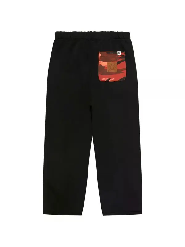 AAPE BY *A BATHING APE Aapeunvs Logo-print Camouflage-patch Track Pants