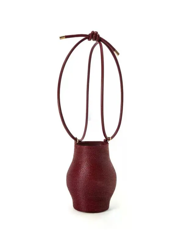AMPHORA Mini Textured Bucket Bag