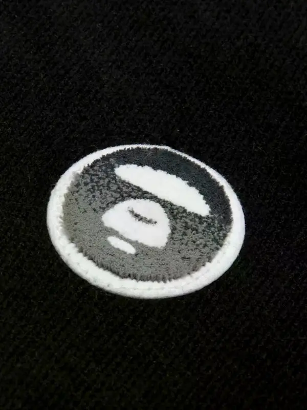 AAPE BY *A BATHING APE Aapenow Half-zip Logo-print Sweater - Black