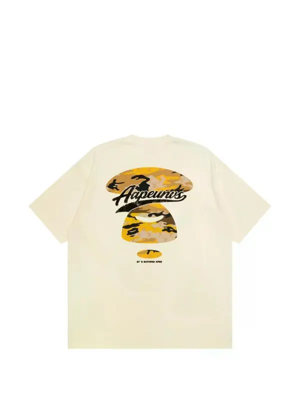 AAPE BY *A BATHING APE Logo-print Cotton T-shirt