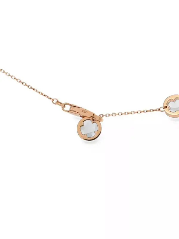 BVLGARI Fiorever Pendant 18k Rose Gold With Diamonds Necklace - Pink