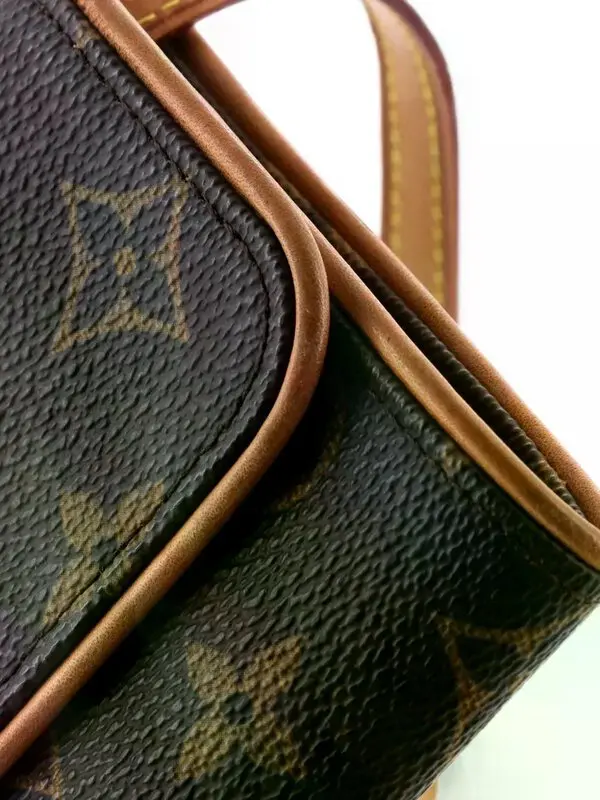 LOUIS VUITTON Twin Handbag Monogram Canvas Pm Crossbody Bag