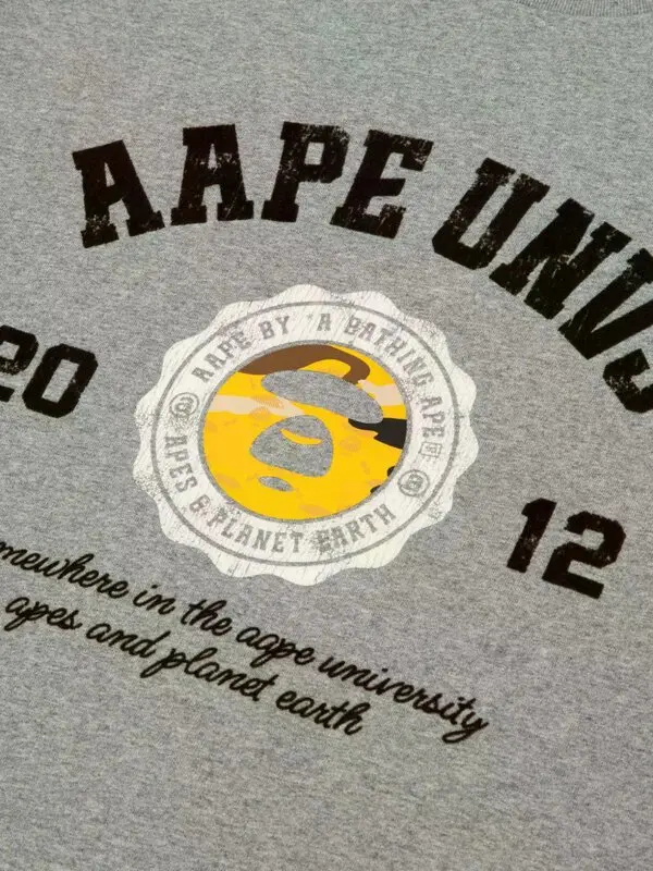 AAPE BY *A BATHING APE Aapeunvs Graphic-print Cotton T-shirt