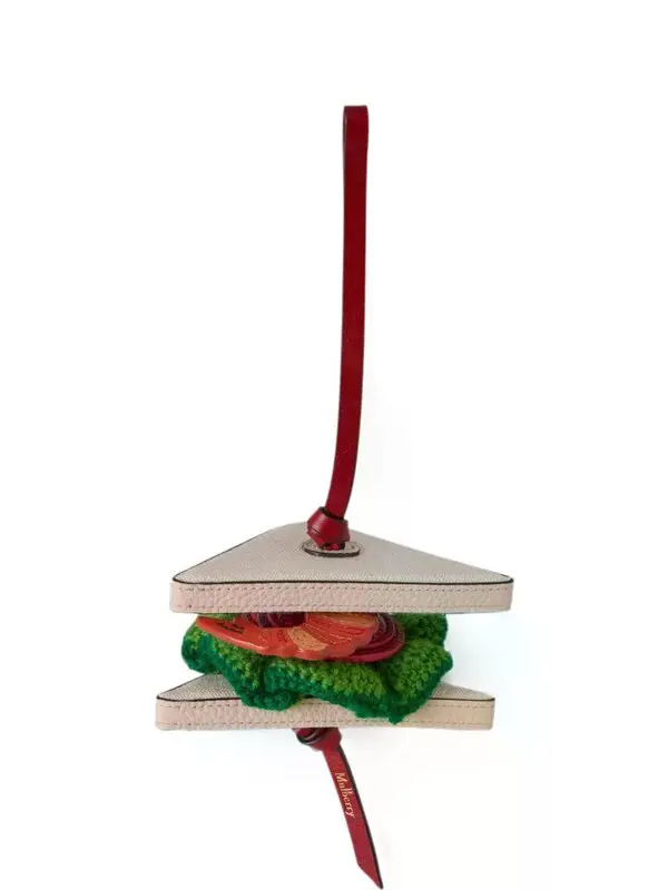 Mulberry Sandwich-design Bag Charm