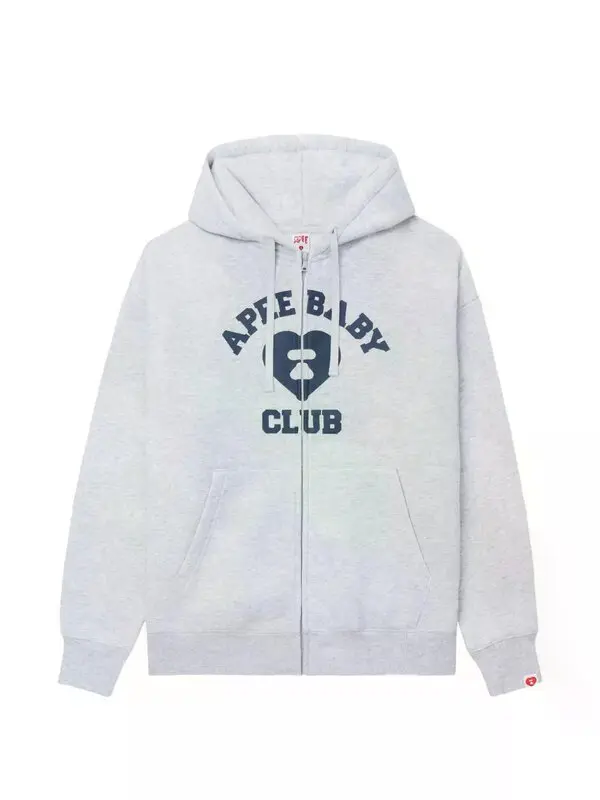 AAPE BY *A BATHING APE Logo-print Zip-up Hoodie