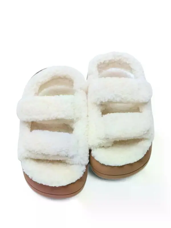 Moon Boot Shearling Touch-strap Sandals