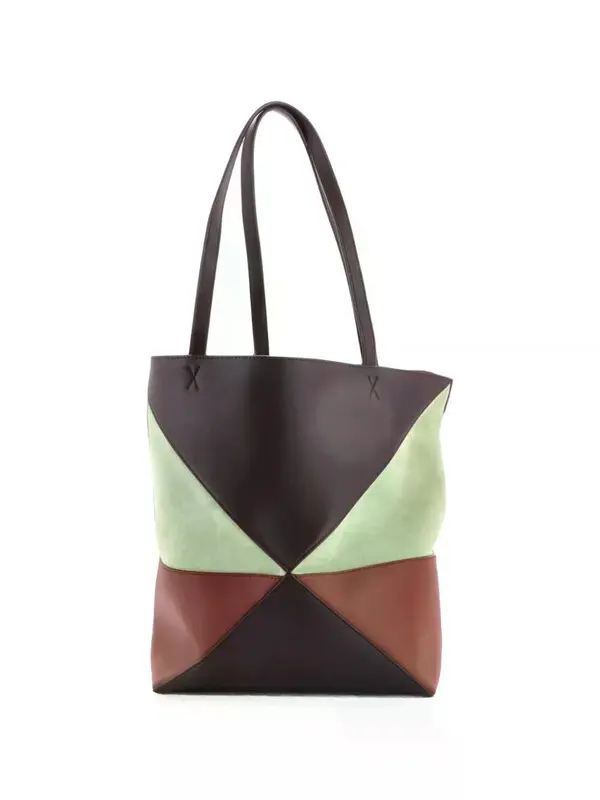 Loewe Puzzle Fold Leather Medium Tote Bag