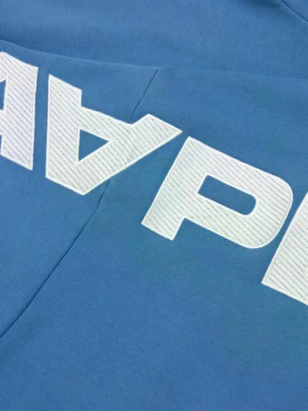 AAPE BY *A BATHING APE Logo-embroidered Half-zip Sweater