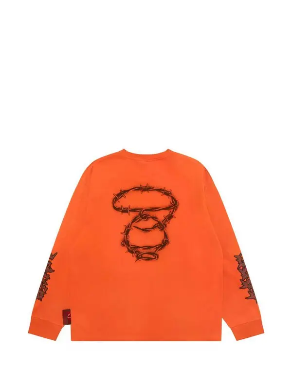 AAPE BY *A BATHING APE Graphic-print Long-sleeve T-shirt