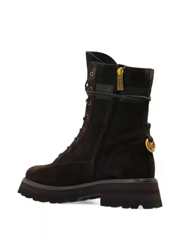 Michael Kors Caleb Lace-up Ankle Boots