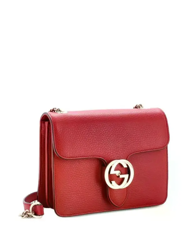 Gucci Interlocking Leather Small Shoulder Bag