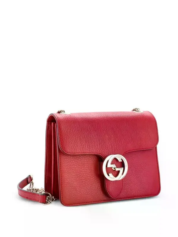 Gucci Interlocking Leather Small Shoulder Bag
