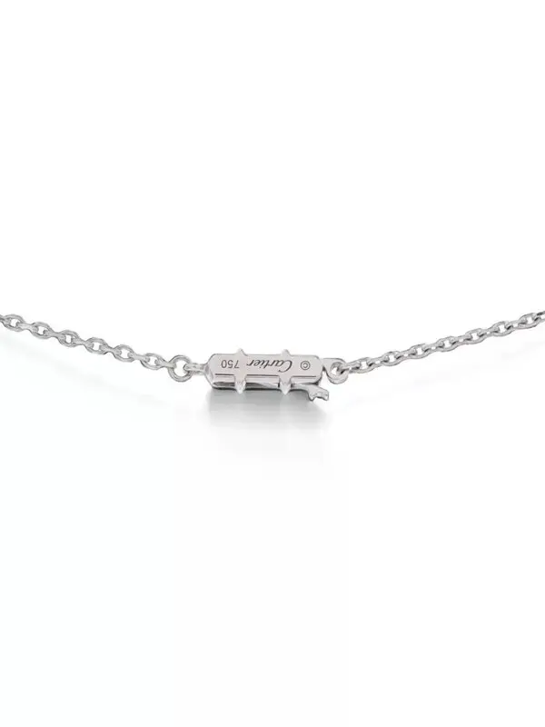 Cartier C Heart De Pendant 18k White Gold Necklace