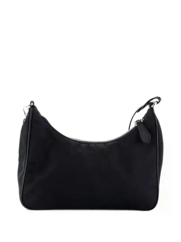 Prada Re-edition 2005 Shoulder Bag Tessuto Small Crossbody Bag - Black