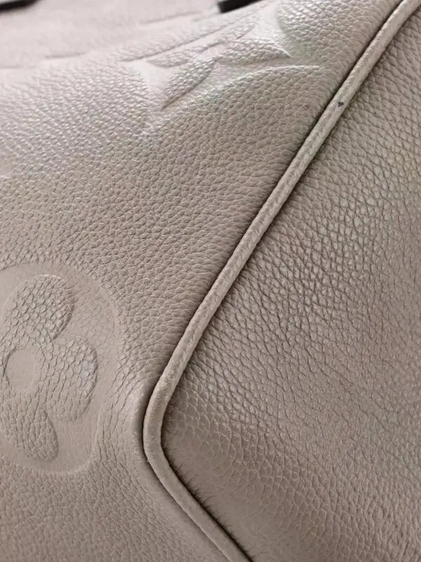 LOUIS VUITTON Speedy Bandouliere Bag Monogram Empreinte Giant 25 Satchel - Neutrals