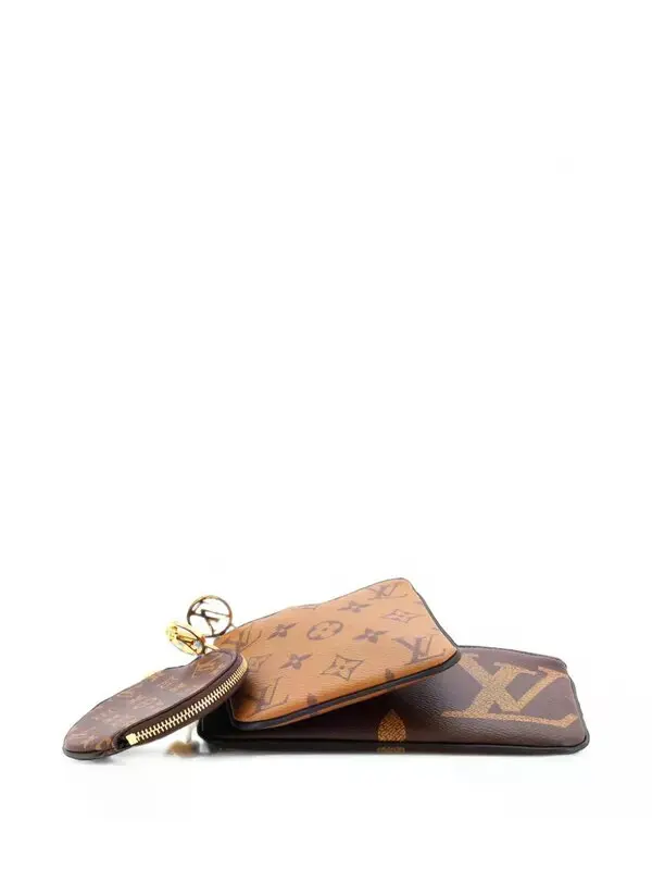 LOUIS VUITTON Trio Pouch Set Reverse Monogram Giant Clutch Bag