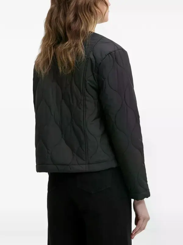 MORGAN Quilted Zip-up Jacket