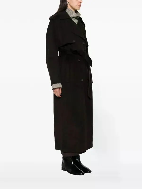 IVY OAK Belted Double-breasted Coat